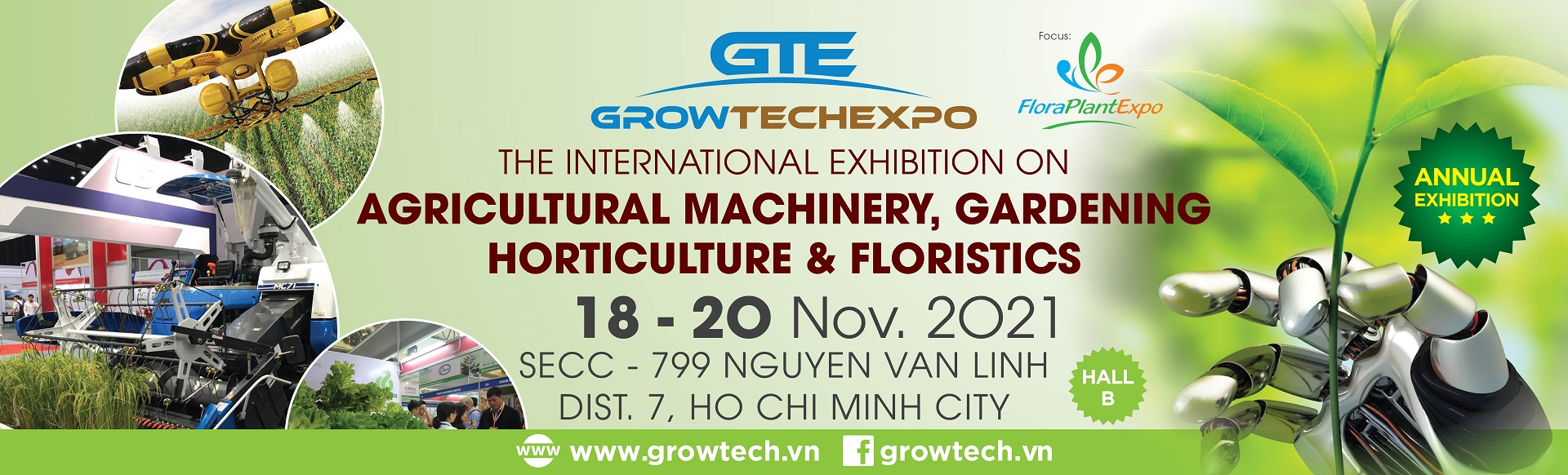 GROWTECH EXPO - FLORAPLANTEXPO 2021